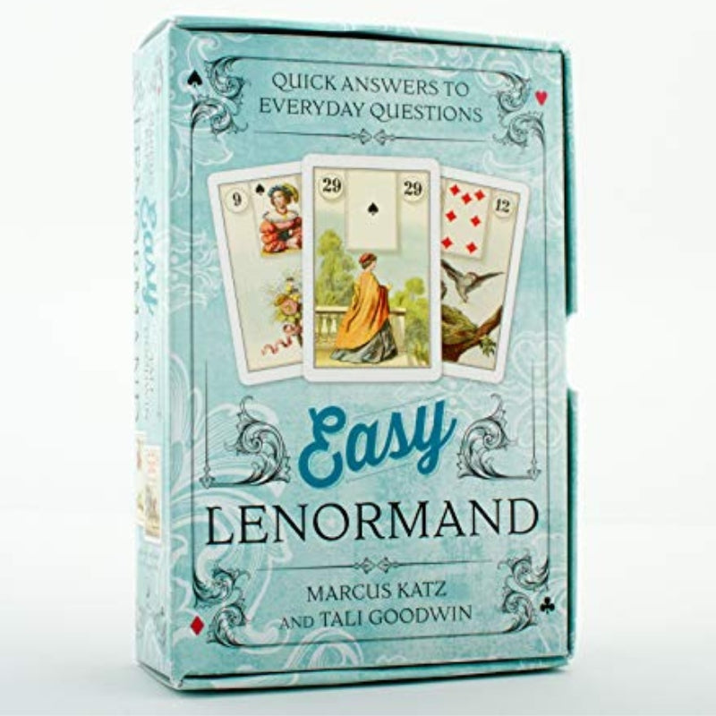 Easy Lenormand Deck- 36 Card Deck and Guidebook – Curious Cauldron