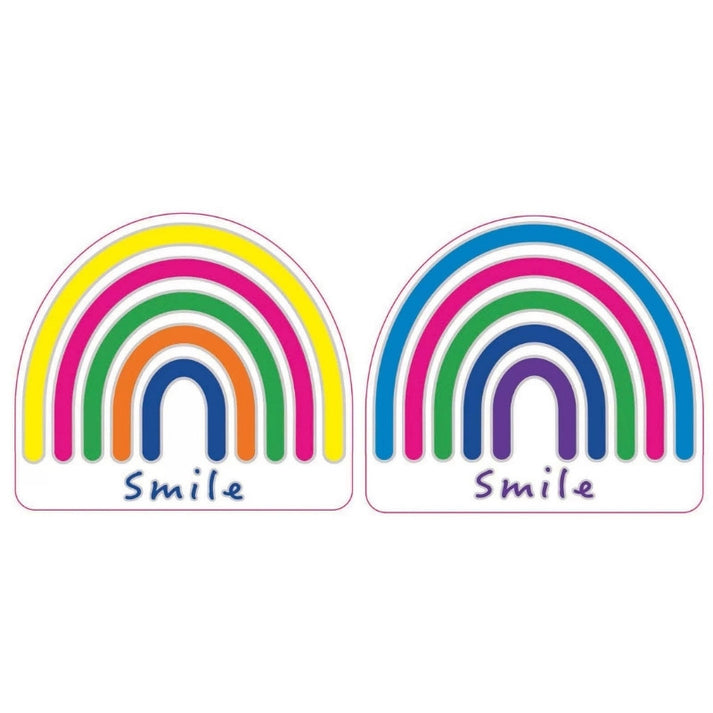 Luminous Window Sticker- Sunlight Rainbow Smile – Curious Cauldron