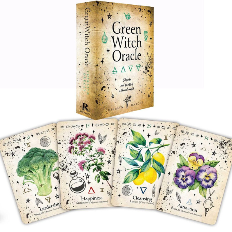 Green Witch Oracle Cards – Curious Cauldron