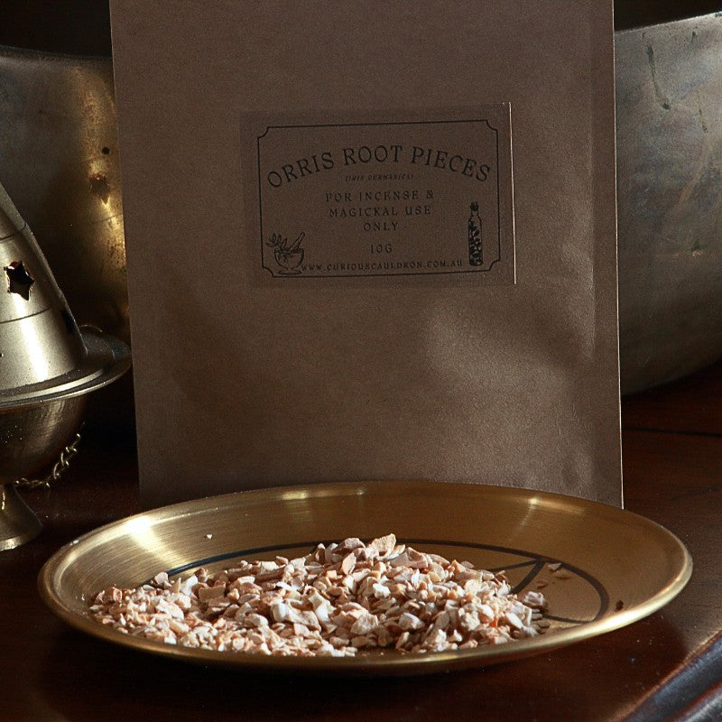 Orris Root Pieces- 10g – Curious Cauldron