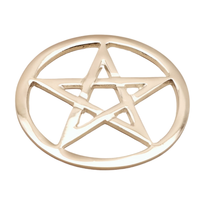 Silver Pentacle Altar Plate-7.5cm – Curious Cauldron