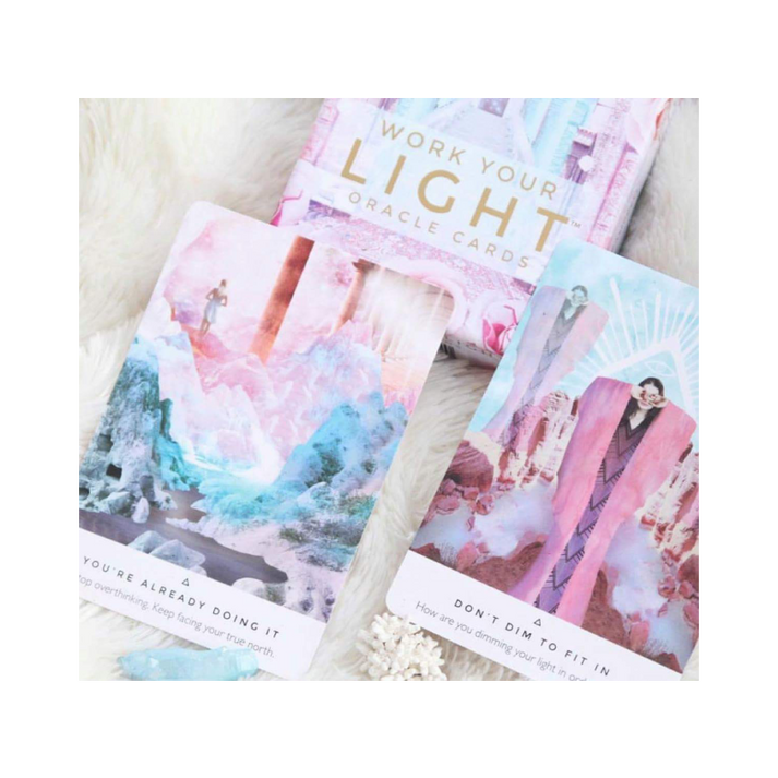 Work Your Light Oracle Cards: A 44-Card Deck and Guidebook – Curious ...