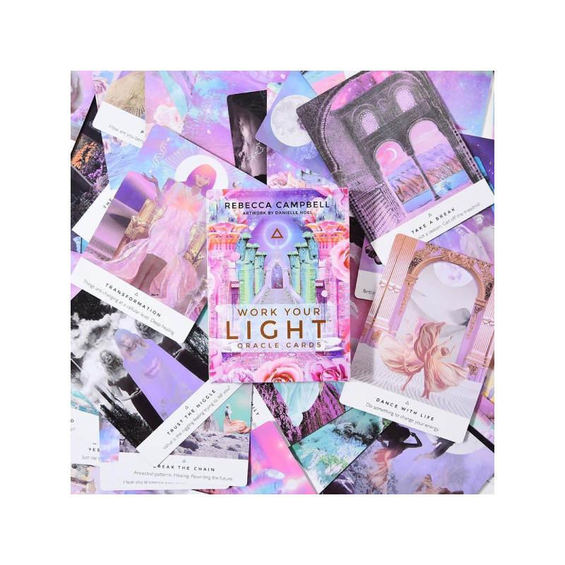 Work Your Light Oracle Cards: A 44-Card Deck and Guidebook – Curious ...